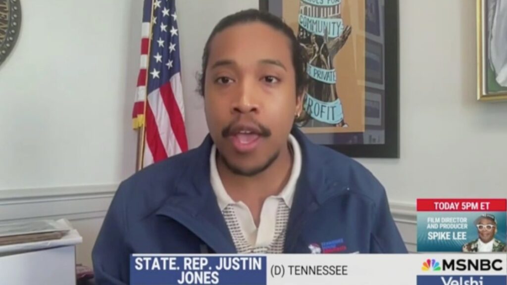 Nashville Democrat Justin Jones Tells MSNBC ‘Nothing’s Off the Table ...