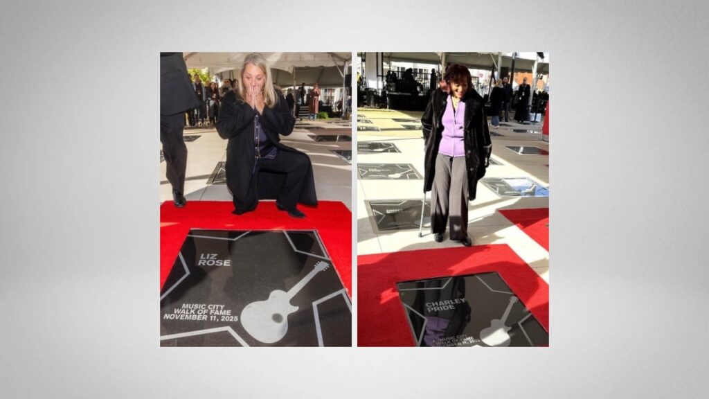 Liz Rose, Charley Pride, and Old Dominion Added to Music City's Walk of ...